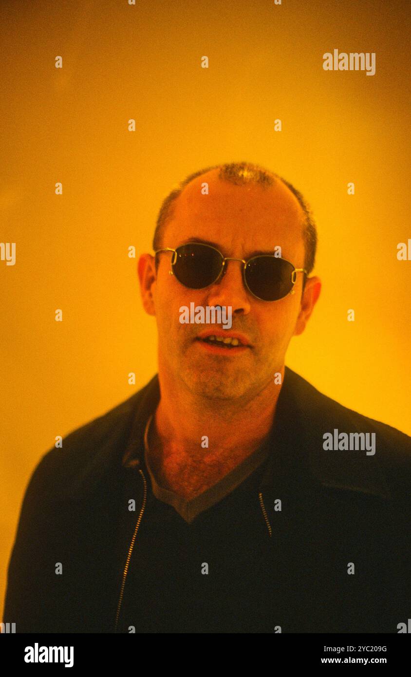 Keith Allen photographed for the Glastonbury Play, London, England ...