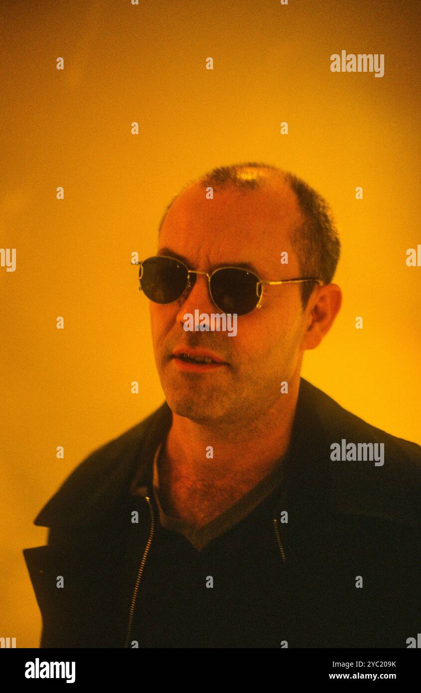 Keith Allen photographed for the Glastonbury Play, London, England ...