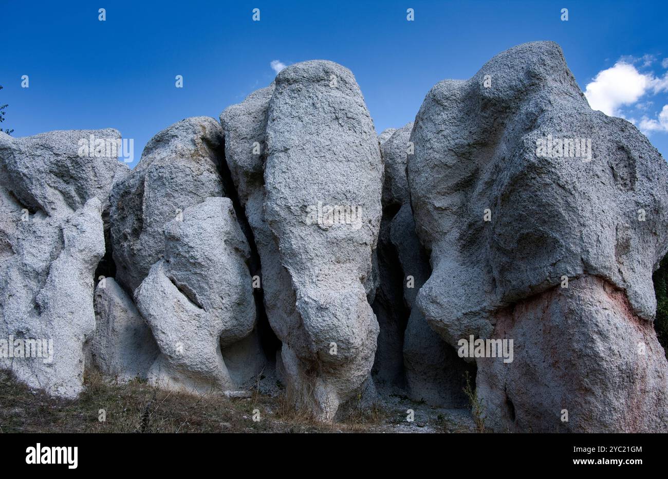 Petrified Wedding rock formation in Bulgaria Stock Photo - Alamy