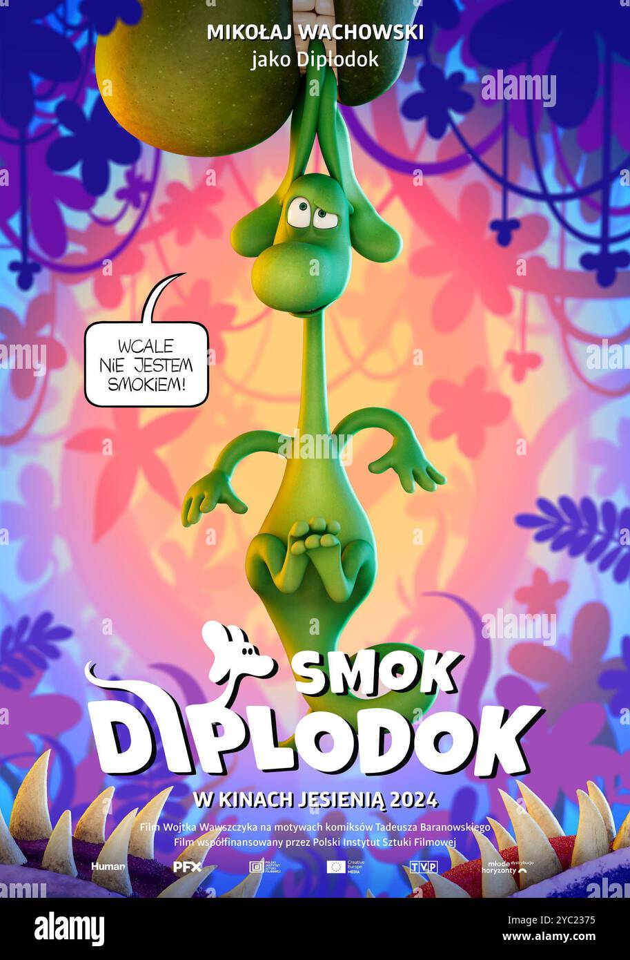 DIPLODOCUS (2024) -Original title: SMOK DIPLODOK-, directed by WOJTEK ...