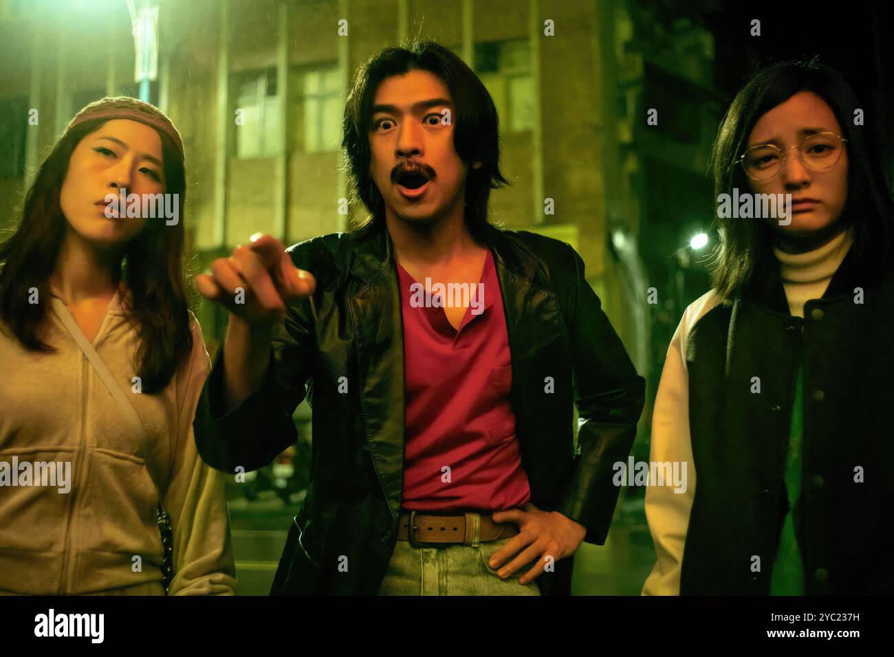 BO-LIN CHEN, SANDRINE PINNA and GINGLE WANG in DEAD TALENTS SOCIETY (2024) -Original title: GUI ...