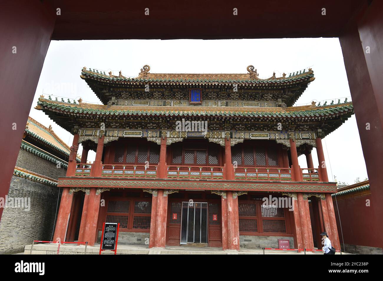 Chinese traditional style of architecture ，Very spectacular Stock Photo ...