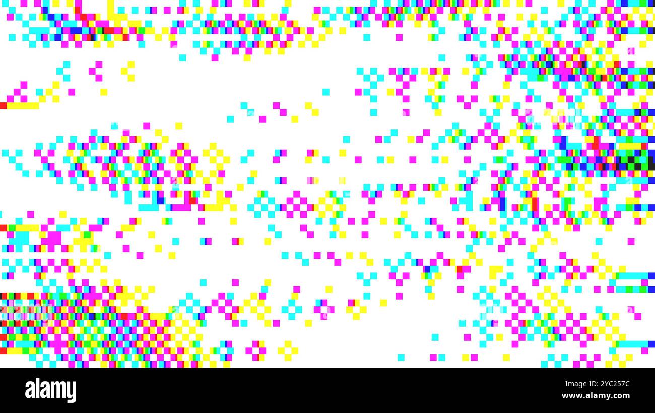 Colorful Pixelated abstract 8bit pixel Noise texture pattern background ...