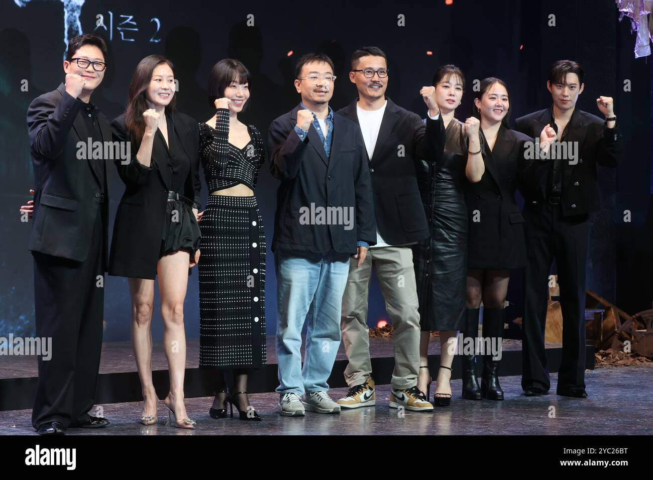 21st Oct, 2024. Movie 'Hellbound 2' The stars of the new movie "Hellbound 2" an original film by ...