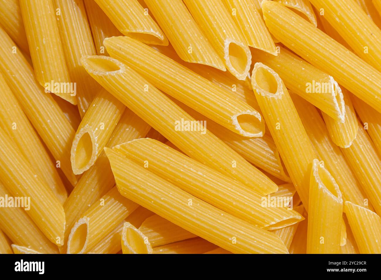 Uncooked Penne Rigate Pasta: A Culinary Canvas of Penne Macaroni ...