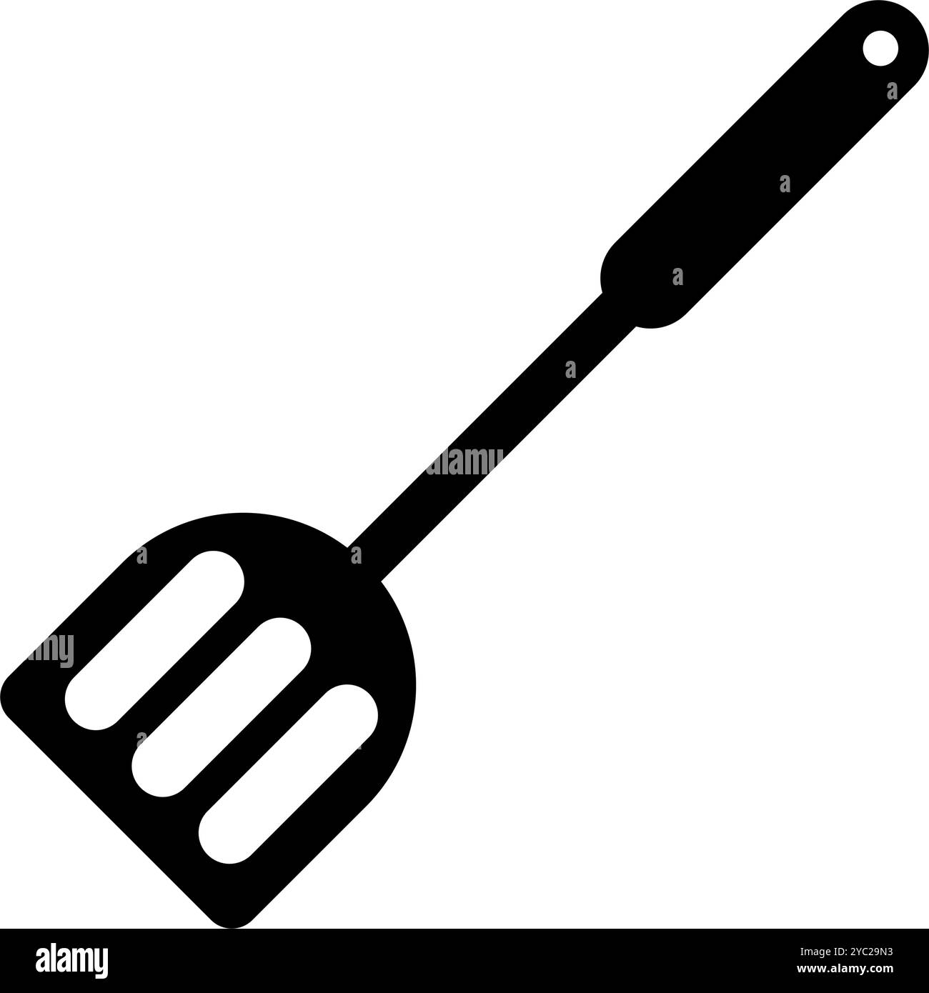 Cookware spatula icon. Turner icon. Editable vector Stock Vector Image ...