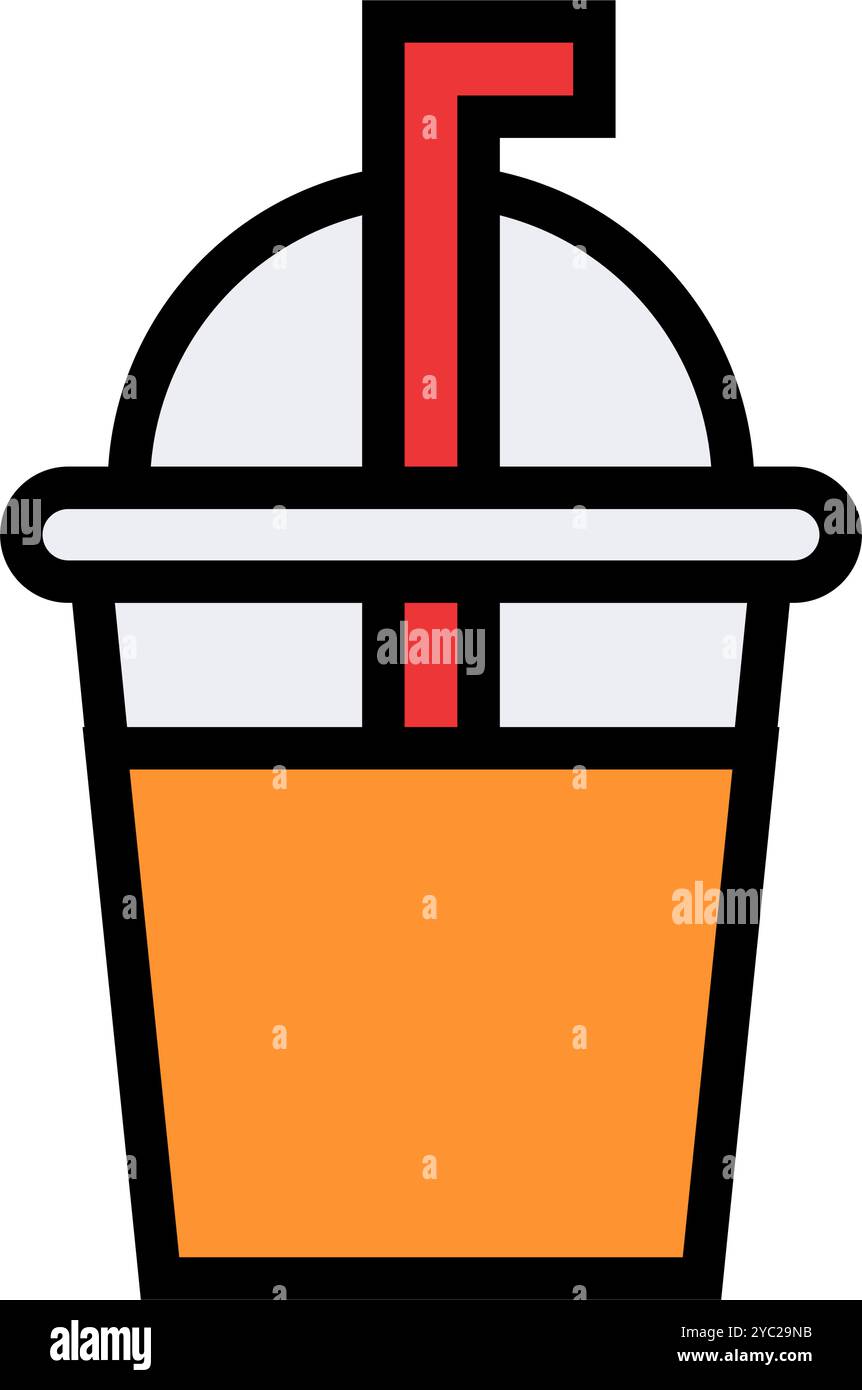 Thai tea icon. Thai milk tea icon. Editable vector Stock Vector Image ...