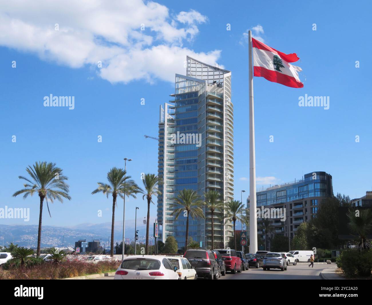 Torn israel lebanese flag hi-res stock photography and images - Alamy