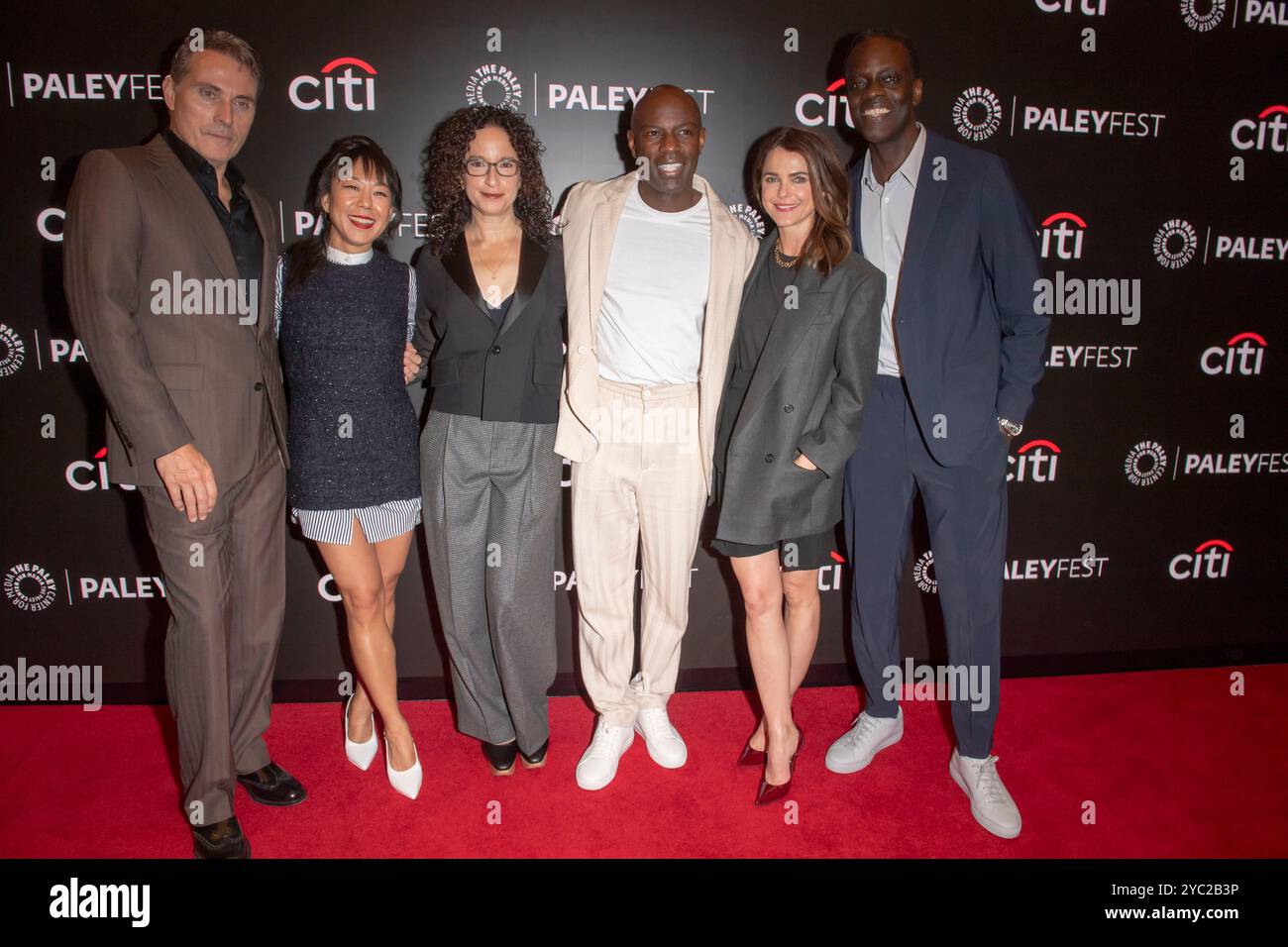 New York, United States. 20th Oct, 2024. (L-R) Rufus Sewell, Ali Ahn ...