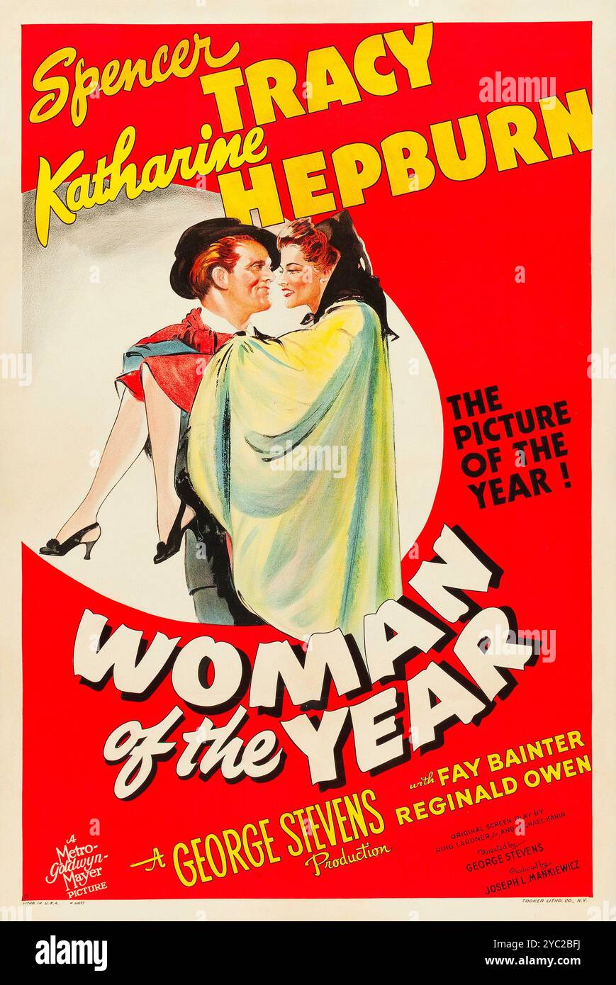 Woman of the Year feat Spencer Tracy Katharine Hepburn - "Style D ...