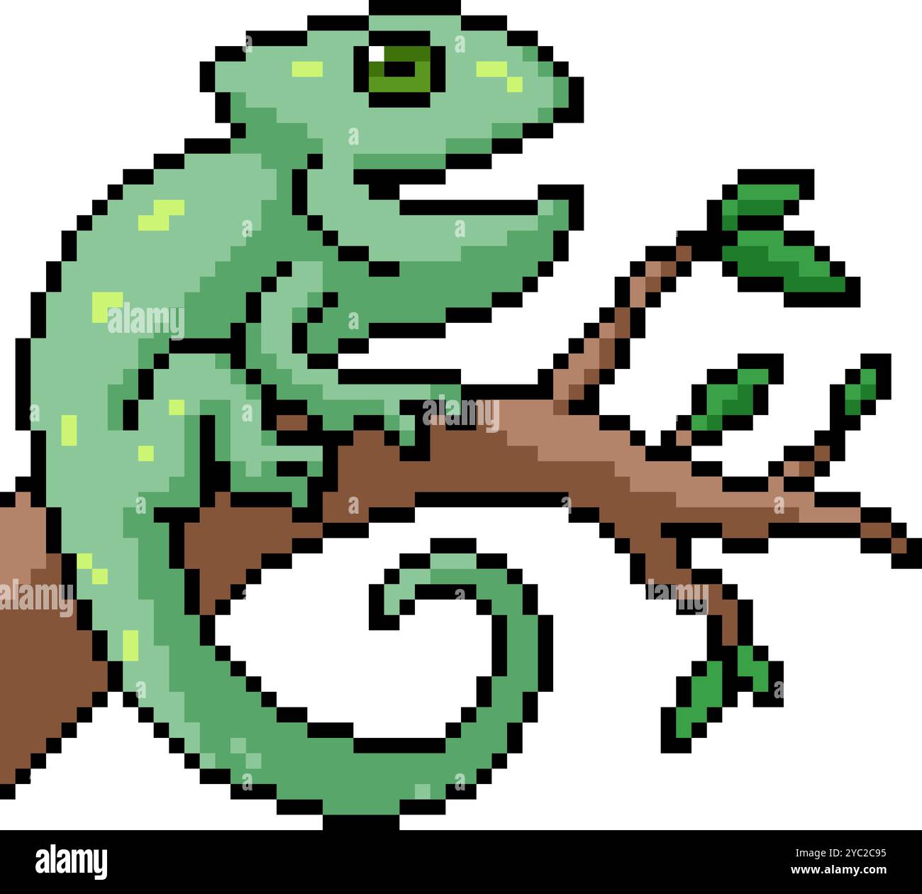 Chameleon vectors hi-res stock photography and images - Alamy