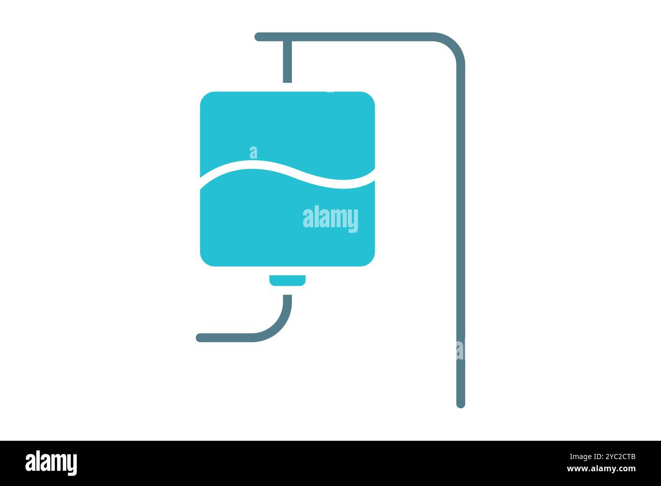 Iv intravenous drip Stock Vector Images - Alamy