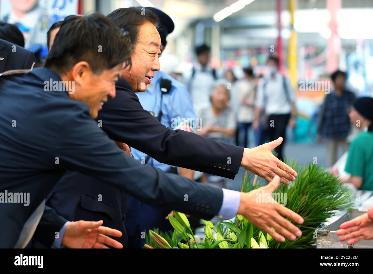The Constitutional Democratic Party of Japan CDP leader Yoshihiko Noda ...