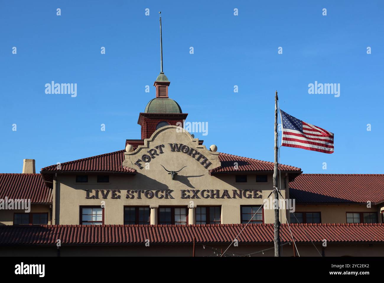 Fort Worth Live Stock Exchange Building Stock Photo - Alamy