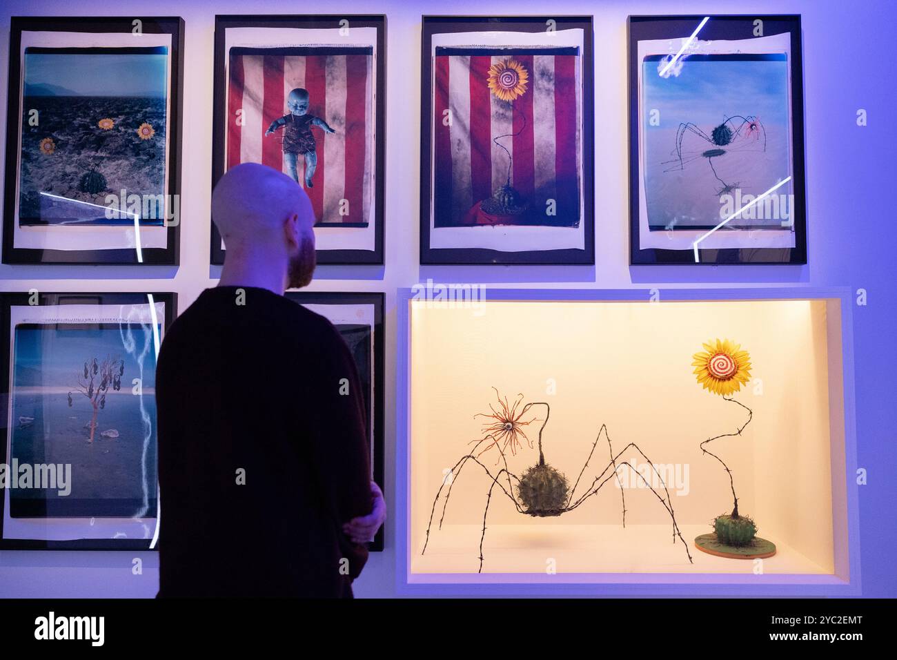 London, UK. October 21, 2024. Artwork creatured for a personal project ...