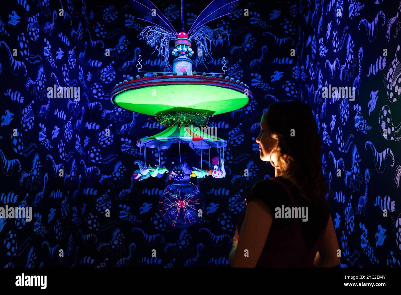 London, UK. October 21, 2024. ‘Carousel’ (2009) pictured at The World ...