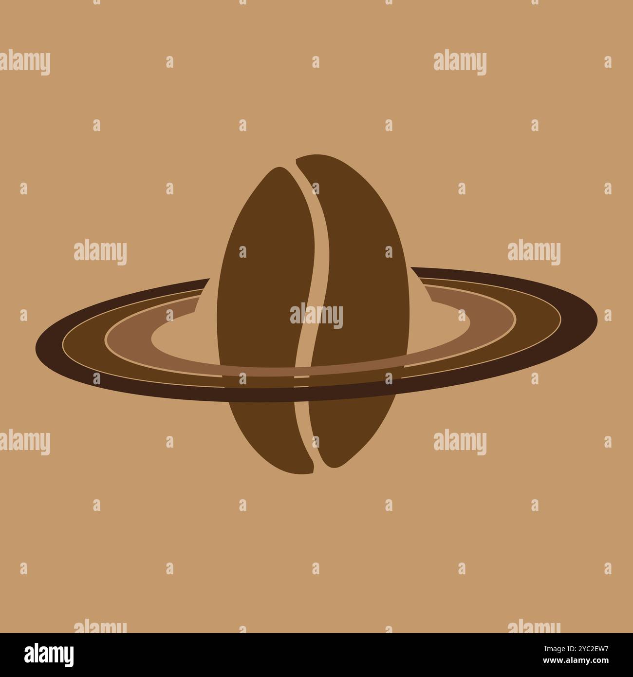 Coffee bean drink Stock Vector Images - Alamy