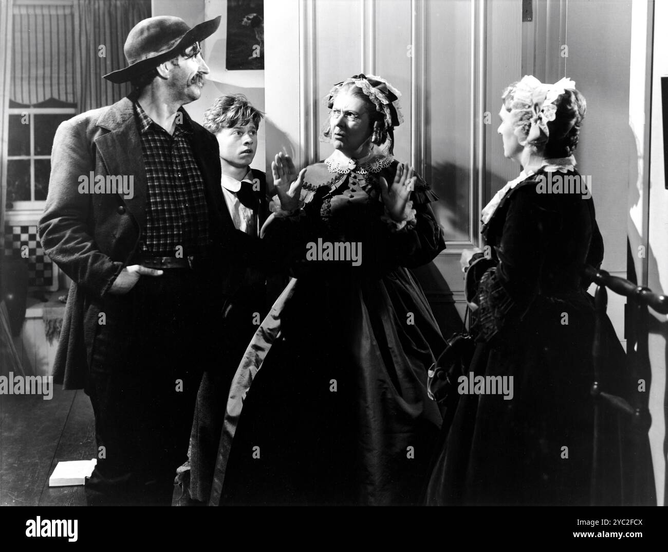 VICTOR KILIAN as his drunken father MICKEY ROONEY as Huck Finn SARAH ...