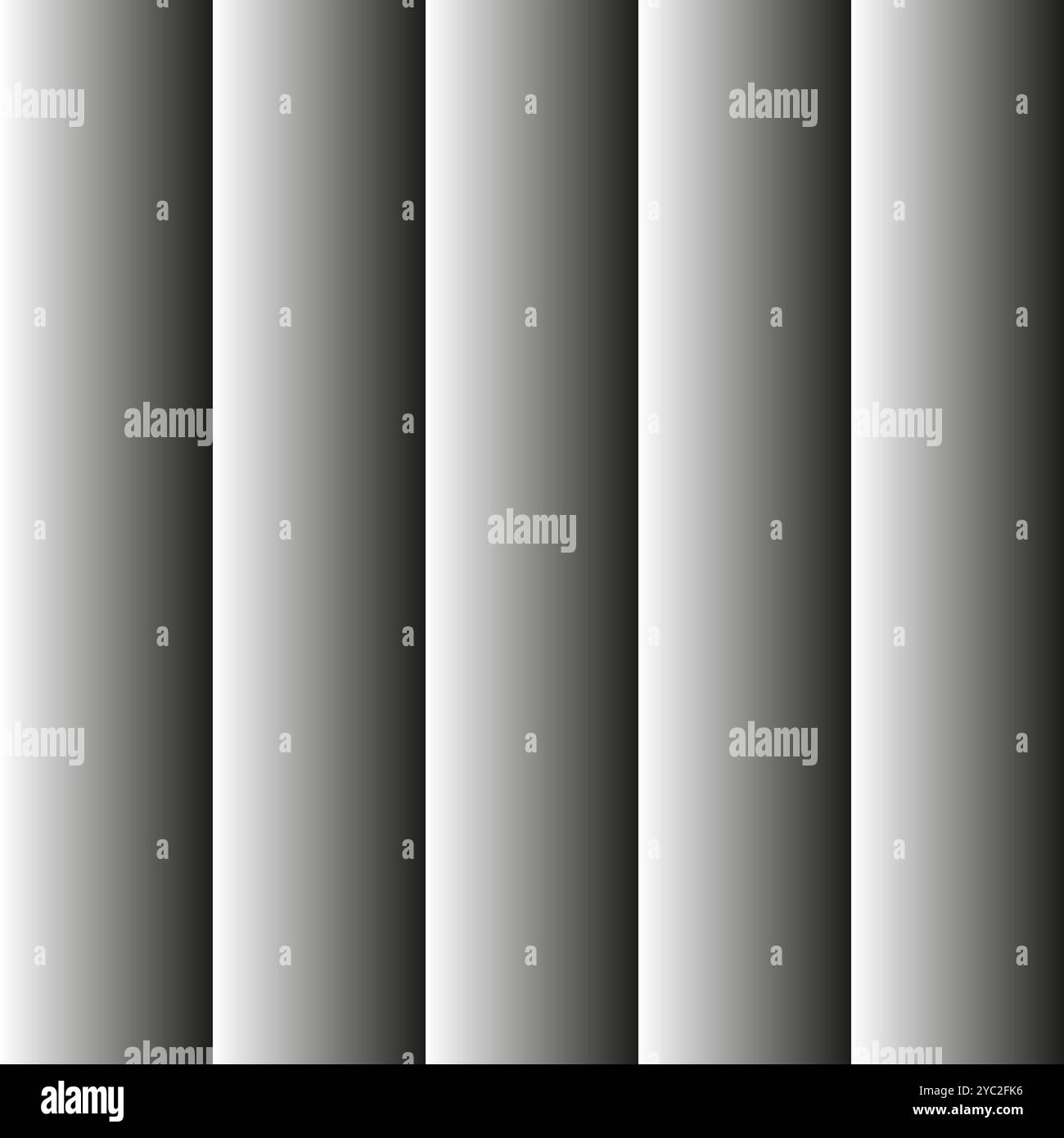 Vertical gradient stripes. Monochrome pattern design. Black and white bars. Vector abstract ...