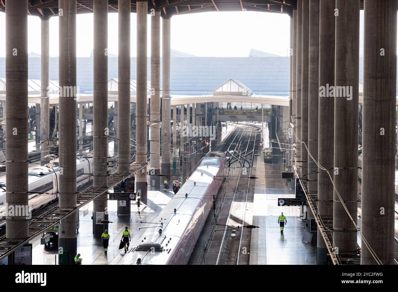 Atocha train station, on October 21, 2024, in Madrid (Spain). Adif has ...