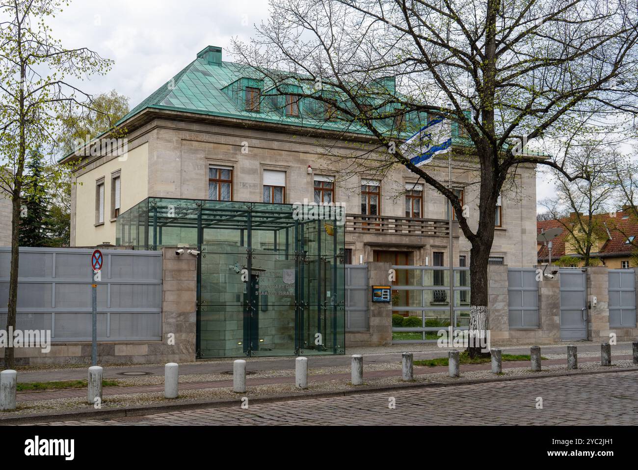 Berlin Germany 2024: View of the Israeli Embassy Stock Photo - Alamy