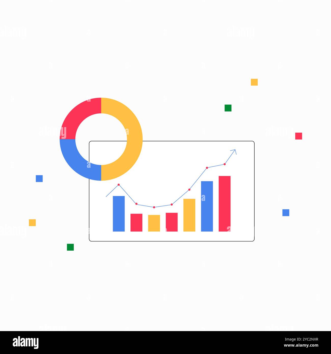 Tracking graphs hi-res stock photography and images - Alamy