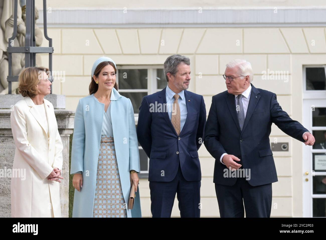 Berlin, Deutschland 21. Oktober 2024: König und Königin von Dänemark ...