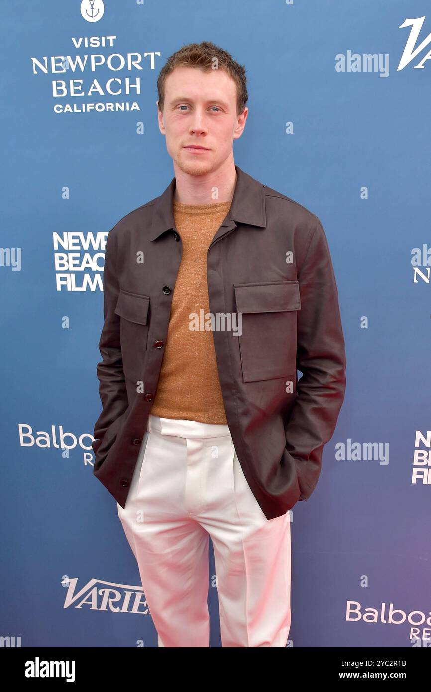 George MacKay beim 10 Actors to Watch -Event auf dem 25. Newport Beach ...