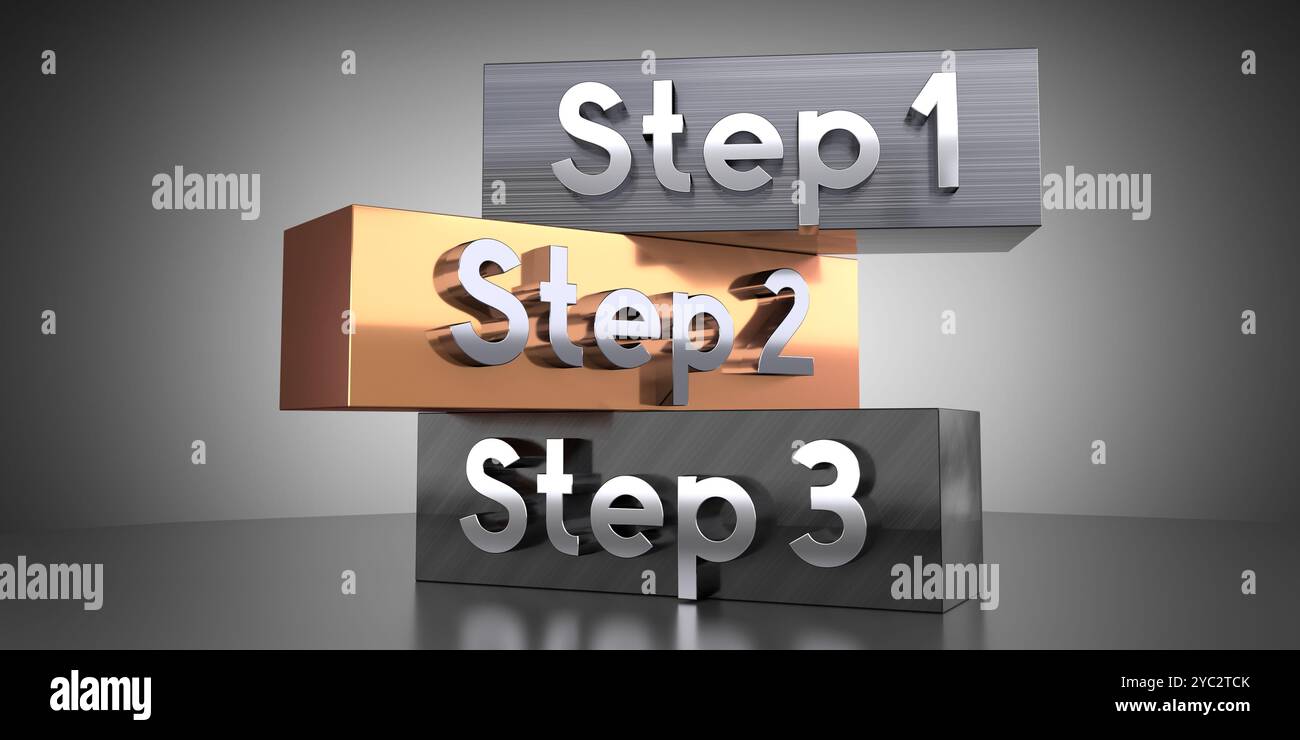 3d illustration three phase hi-res stock photography and images - Alamy