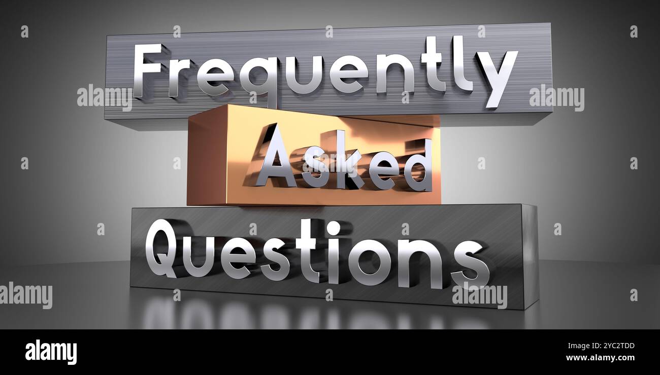 Frequently asked questions, FAQ - words on metal blocks - 3D ...