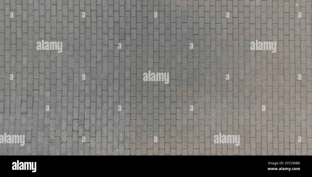top view of surface of pedestrian path with paving slabs Stock Photo ...
