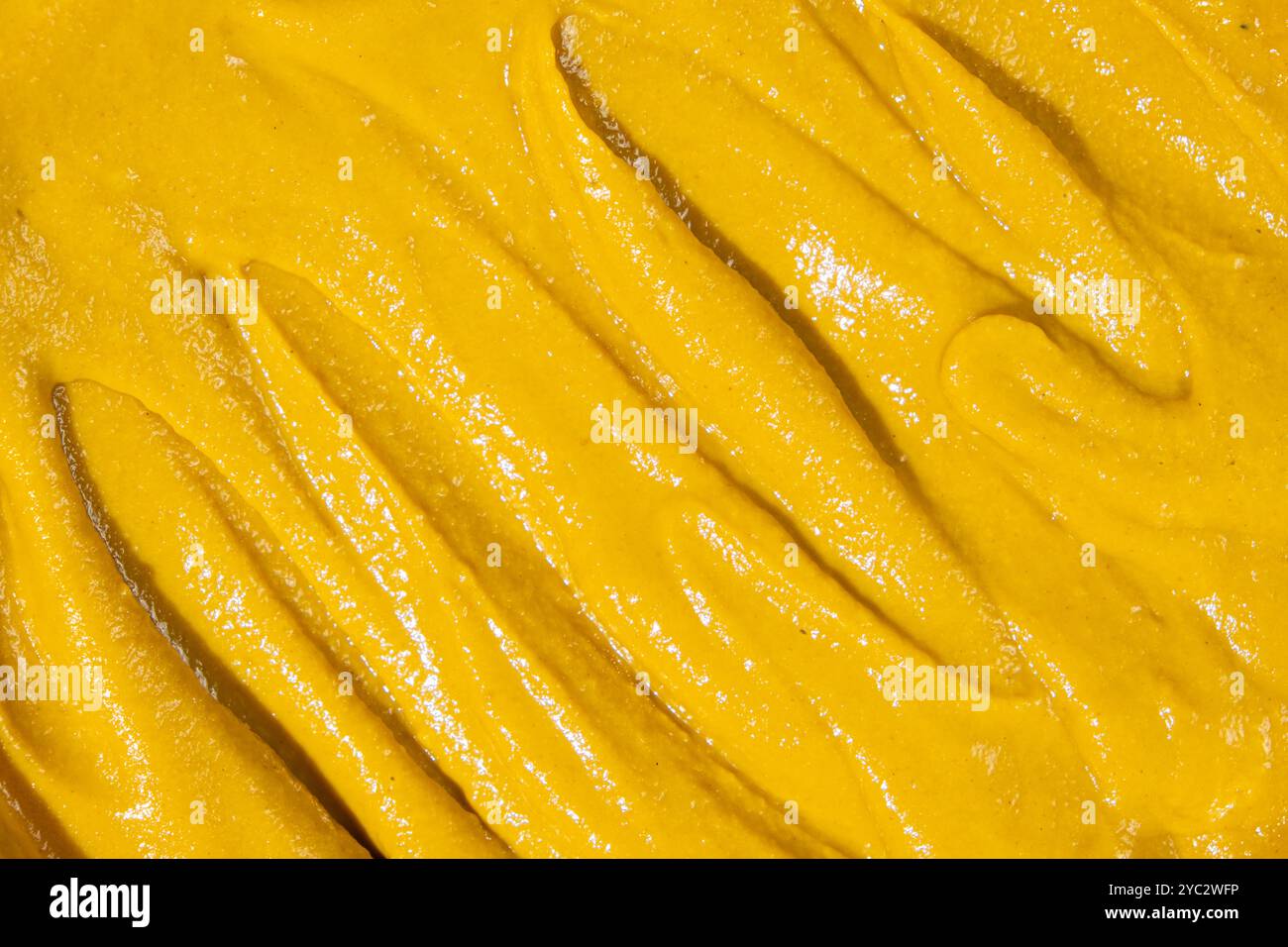 Macro Texture Mustard Sauce, Natural Traditional Spicy Mustard Sauce ...