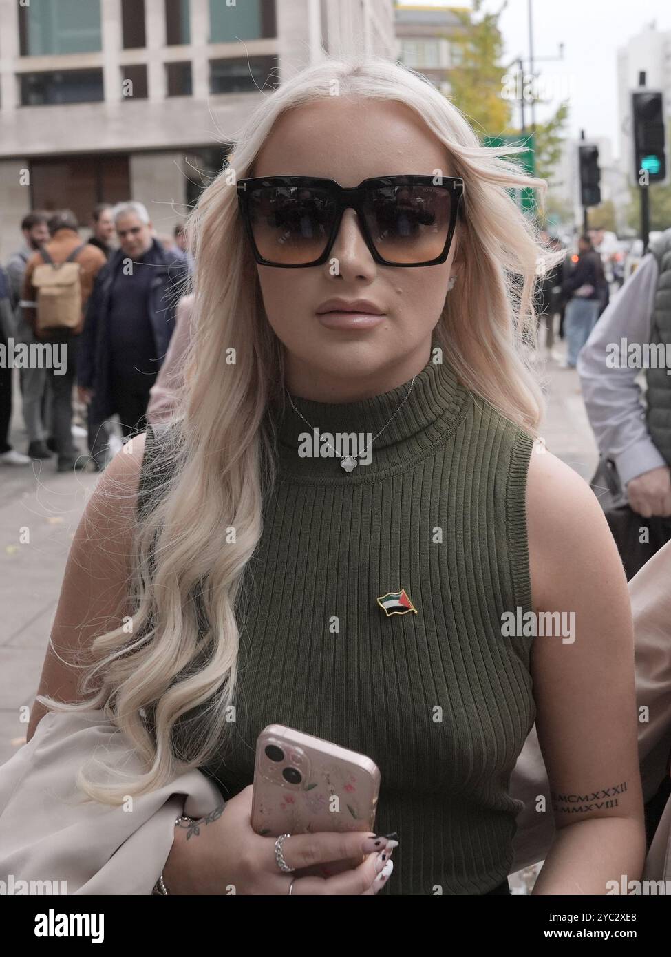 Victoria Thomas Bowen leaving Westminster Magistrates' Court in London ...