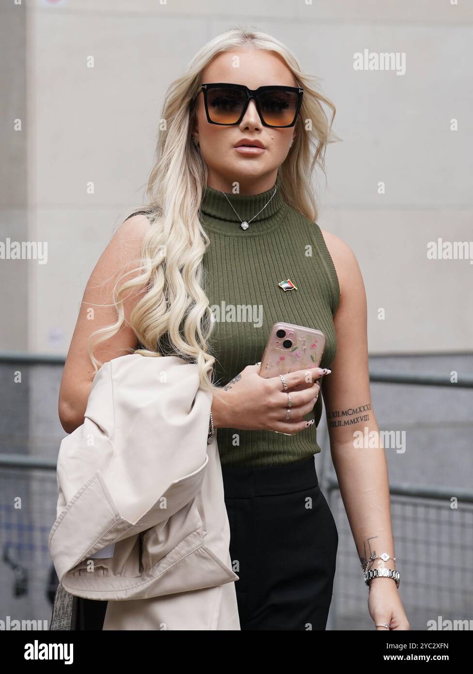 Victoria Thomas Bowen leaving Westminster Magistrates' Court in London ...