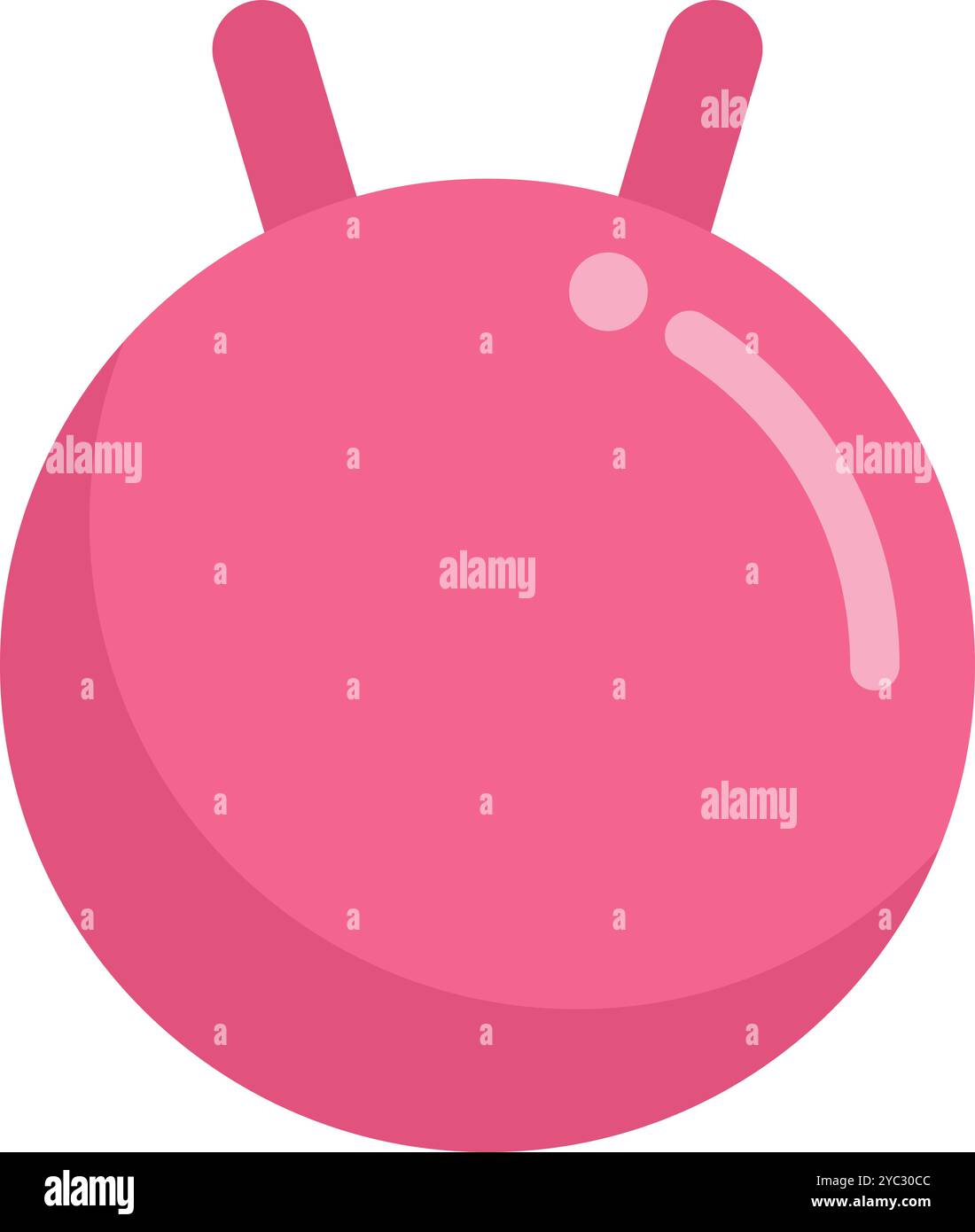 This pink hopping ball is a fun and engaging way for children to ...