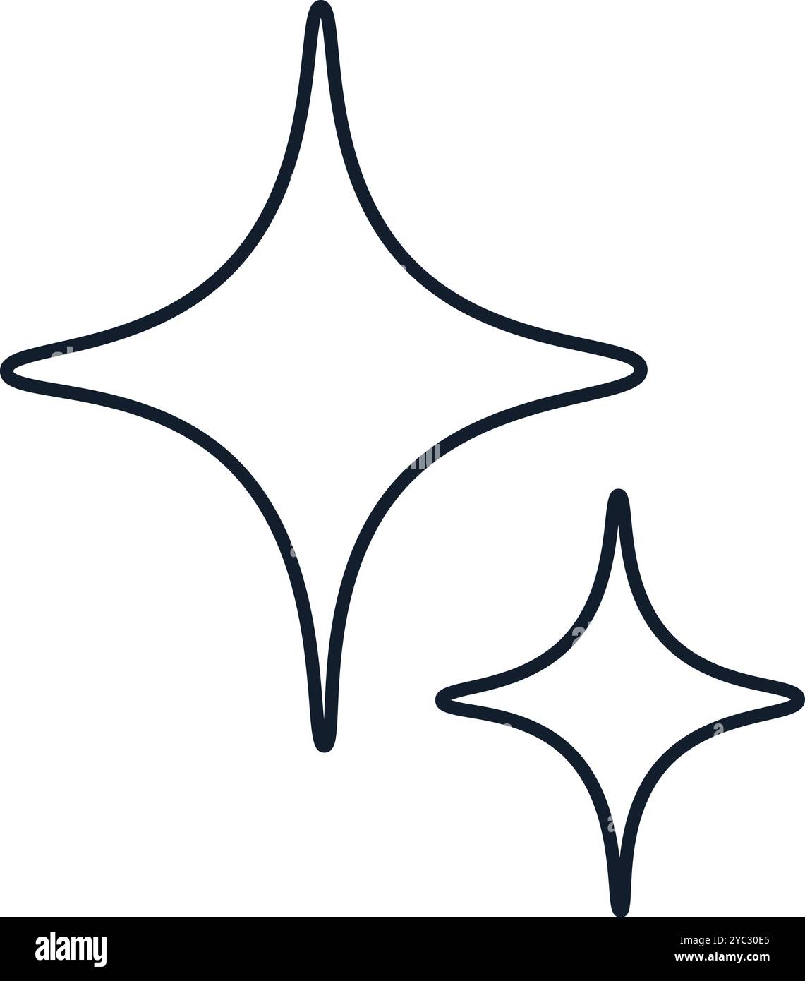 Cluster of stars vector vectors hi-res stock photography and images - Alamy
