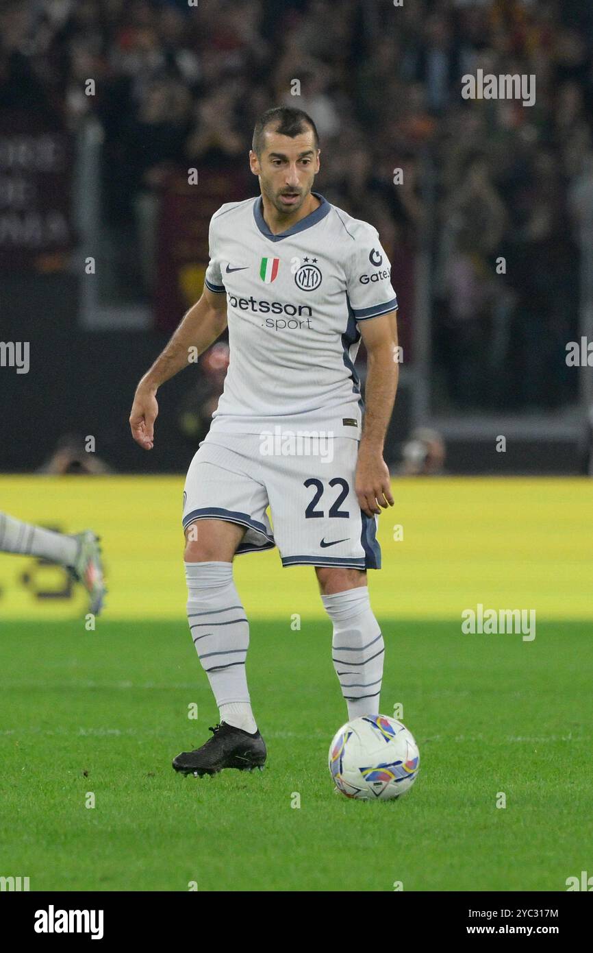 Inter Milan's Henrikh Mkhitaryan during the Serie A Enilive soccer ...