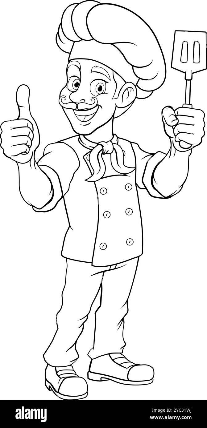 Eating With Utensils Coloring Pages