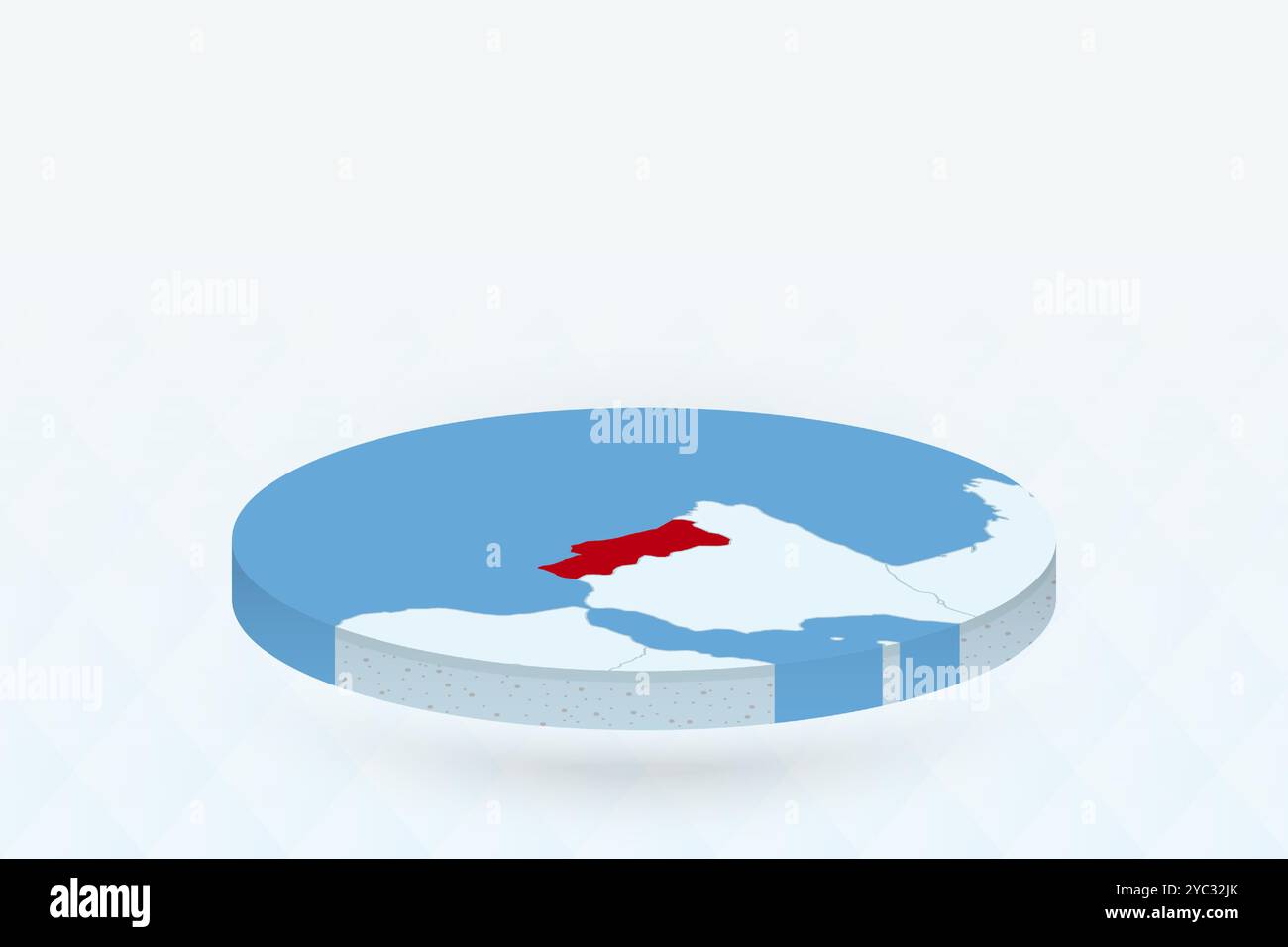 Isometric 3d portugal map hi-res stock photography and images - Alamy