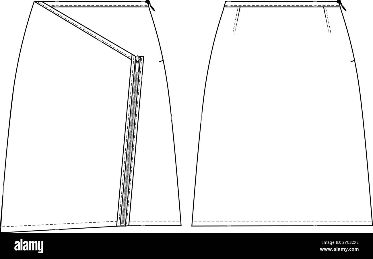 mid rise mid waist zippered a line mini short denim jean leather skirt ...