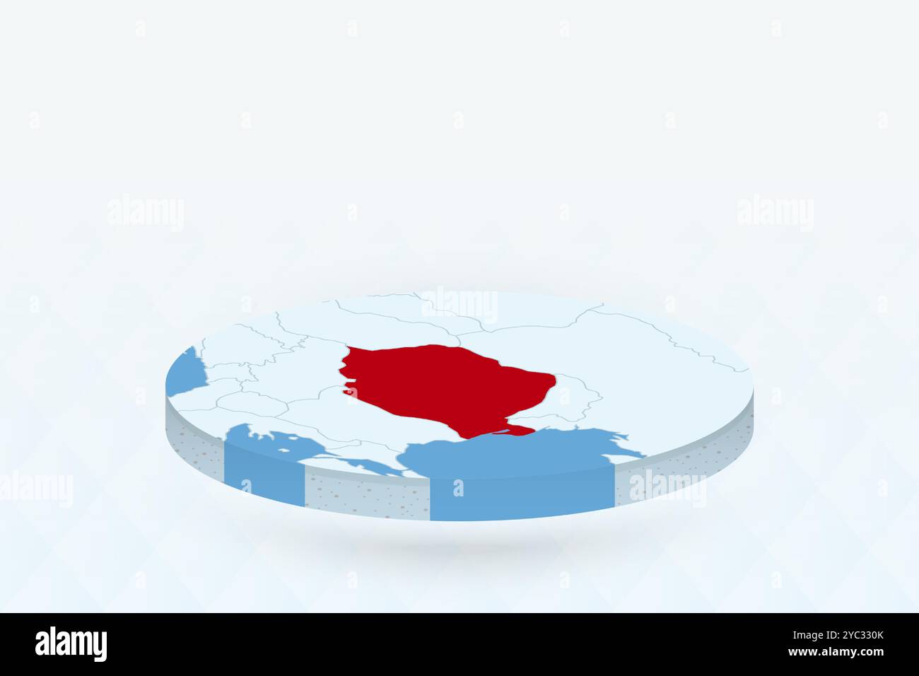 Vector map of transylvania hi-res stock photography and images - Alamy