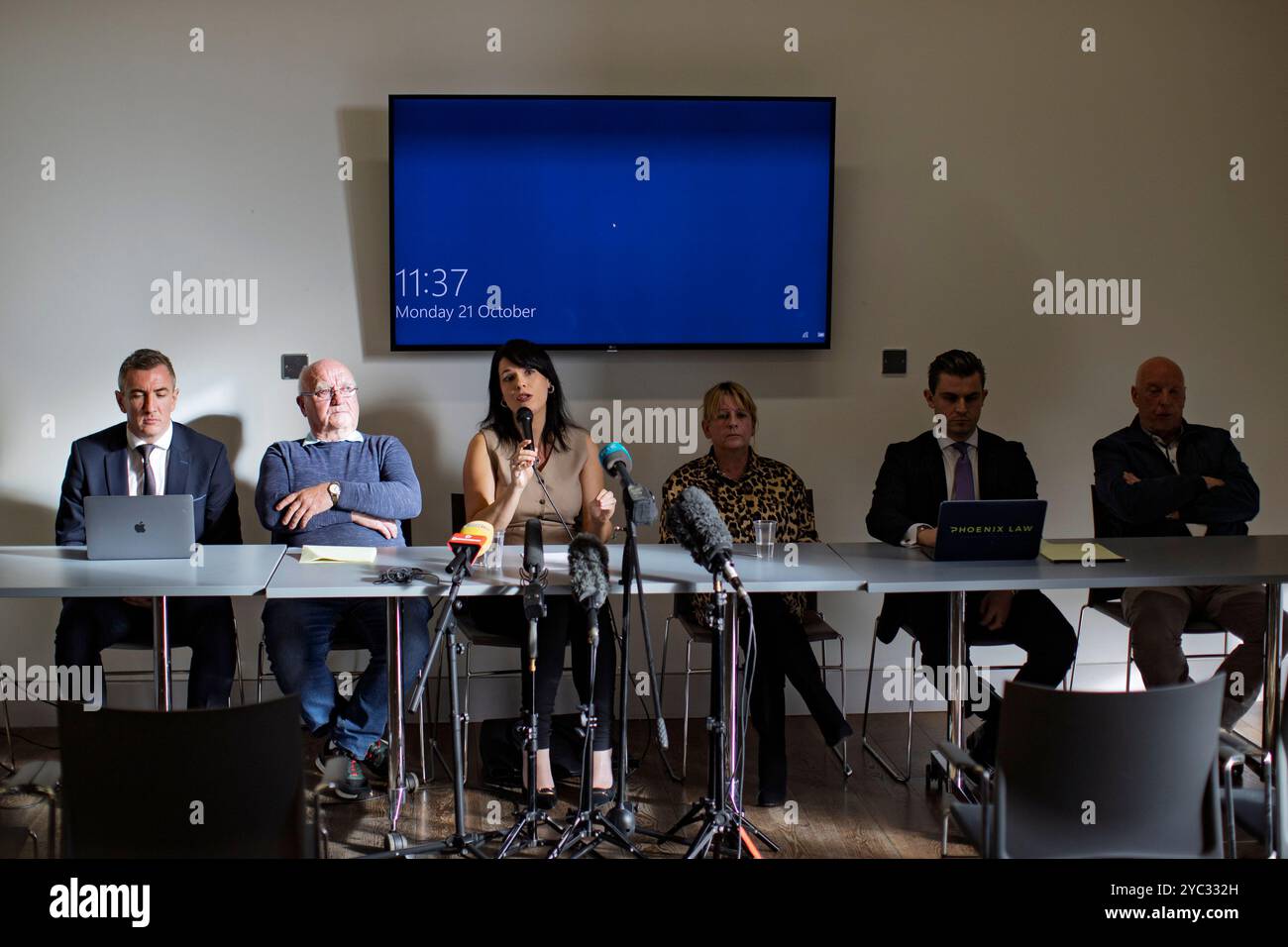 Left to right solicitor gavin booth hi-res stock photography and images ...