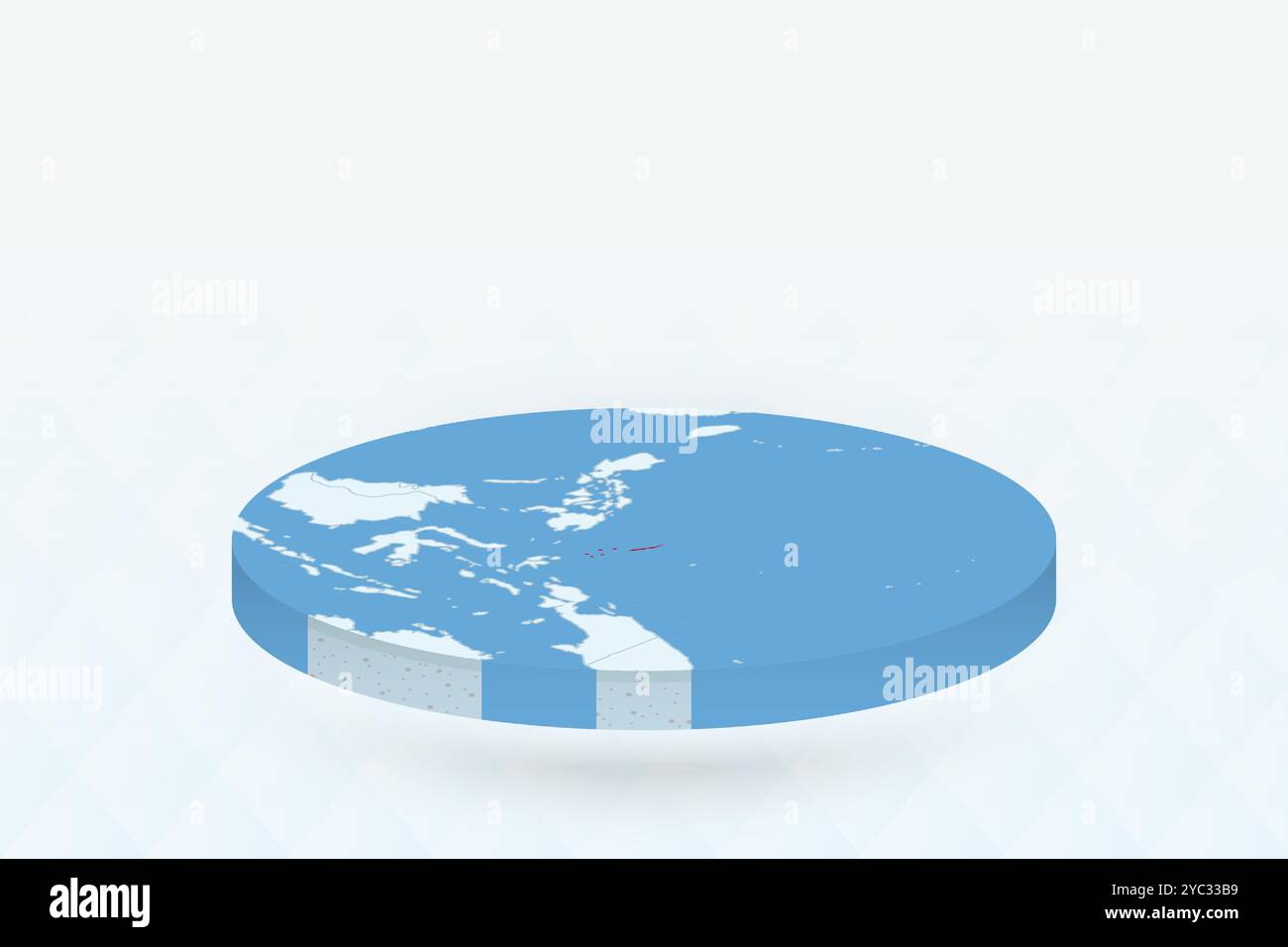 3d isometric map palau hi-res stock photography and images - Alamy