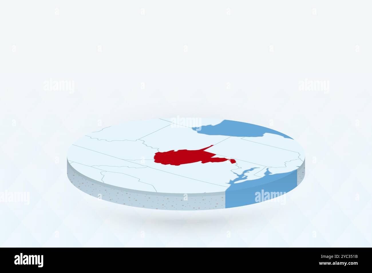 West virginia digital map hi-res stock photography and images - Alamy