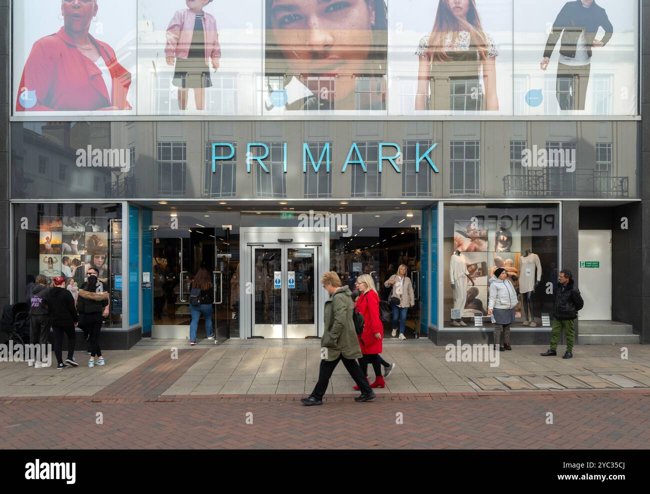 Primark shop in town centre of Ipswich, Suffolk, England, UK Stock ...