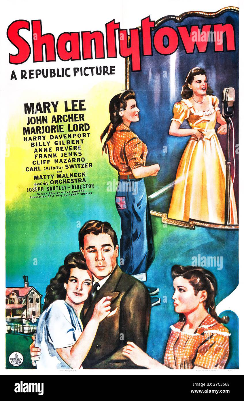Shantytown is a 1943 American crime film. Movie poster - Mary Lee, John ...