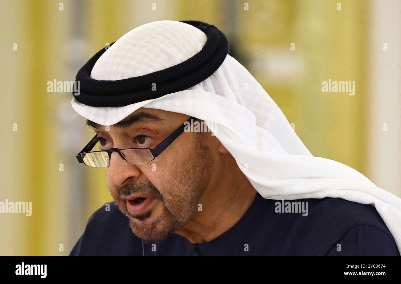United Arab Emirates President Sheikh Mohammed bin Zayed Al Nahyan ...