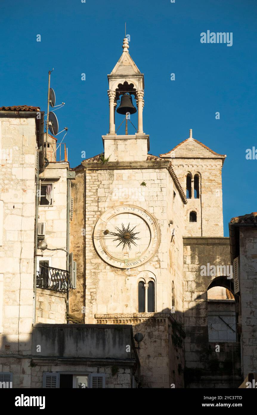 The old town Clock - Stari gradski sat (Ura) the People’s Square ...