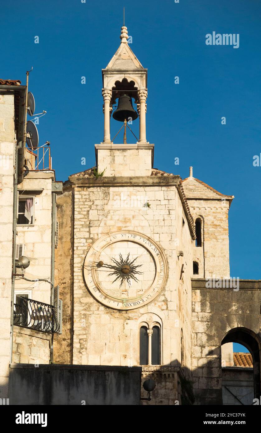 The old town Clock - Stari gradski sat (Ura) the People’s Square ...