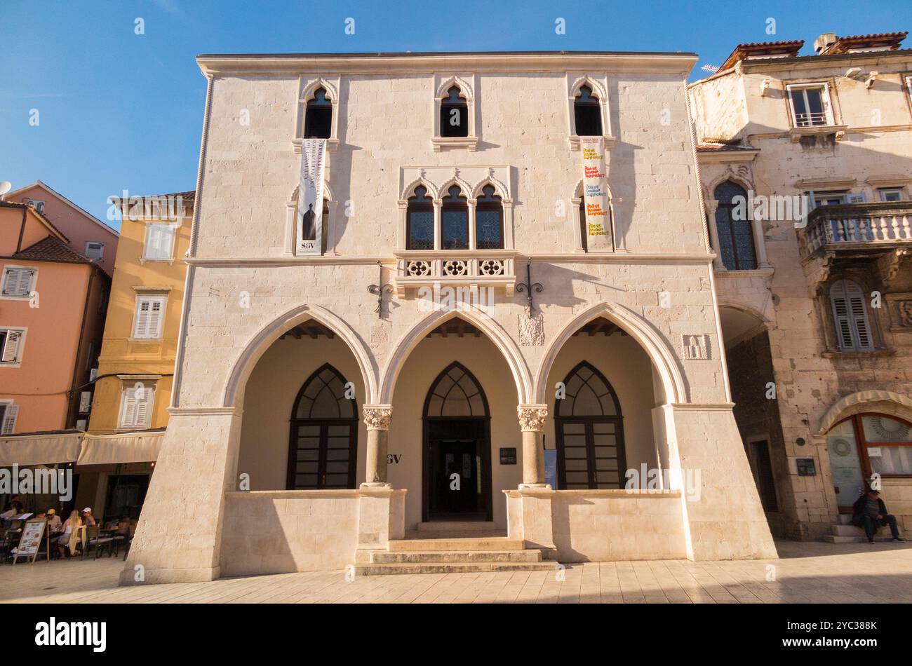 Old Town Hall 'Stara Gradska Vijećnica', SGV, in People’s Square (Pjaca ...